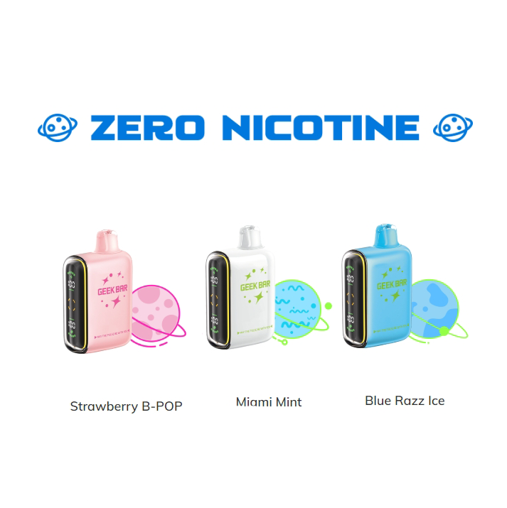 GEEK BAR PULSE - ZERO NICOTINE EDITION – What The Factory